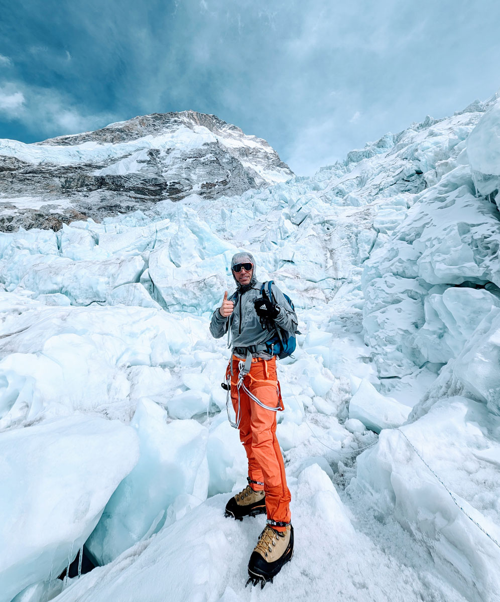 Michael Arnstein. Climbing Mount Everest. My Everest summit story